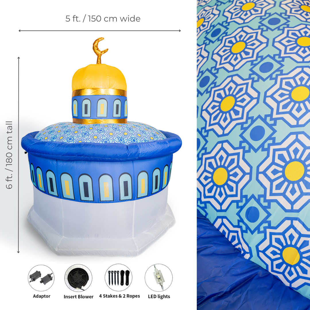 Khamsa InflataMosque - Ramadan Inflatable Dome of the Rock Mosque Deco ...